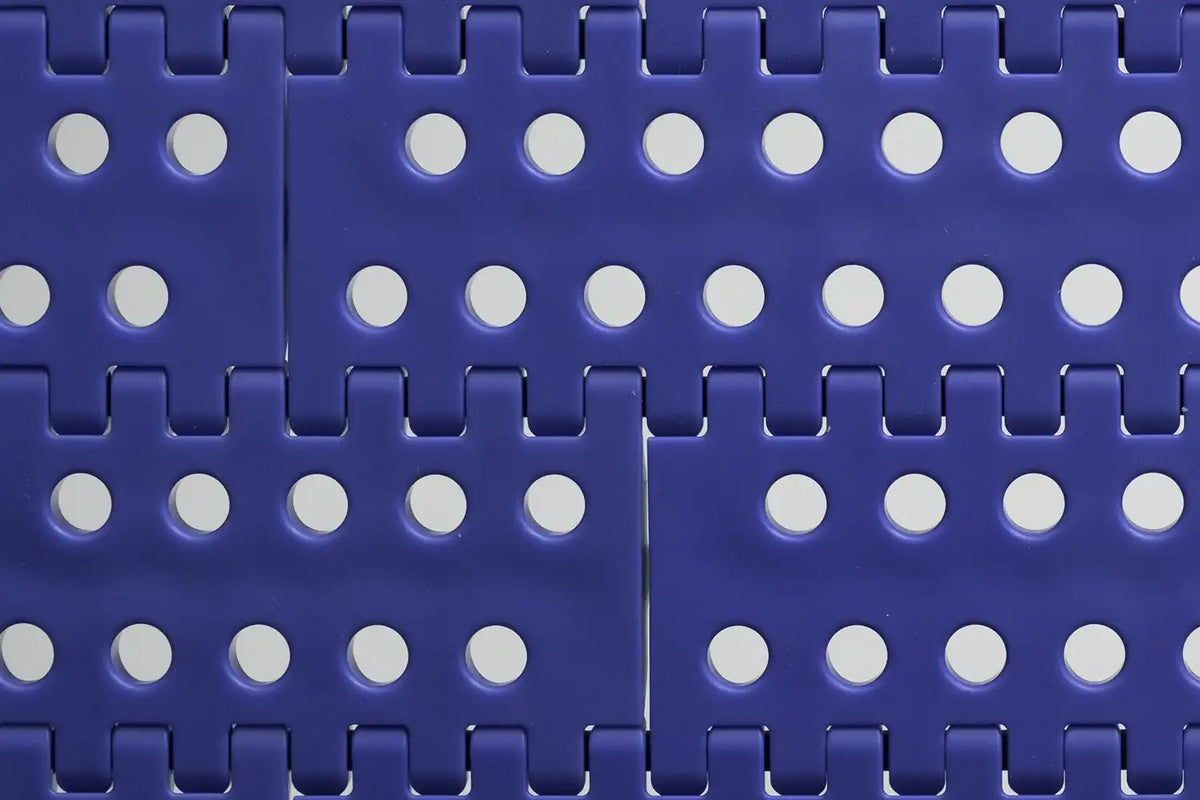 Intralox Series 800 Perforated 11/32 in Round Hole with Heavy-Duty Edg ...