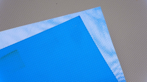 Blue 2Ply DTxFS - PVC Conveyor Belts — conveyor-belt.com